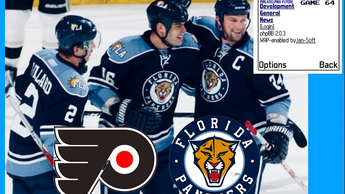 Back In Time: Philadelphia Flyers 2, Florida Panthers 1